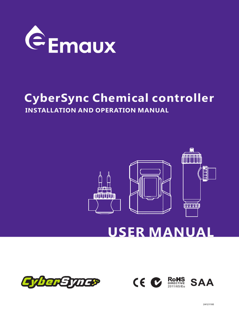 User Manual en CyberSync-series Pool-Sation 24121180 | PDF | Sodium ...