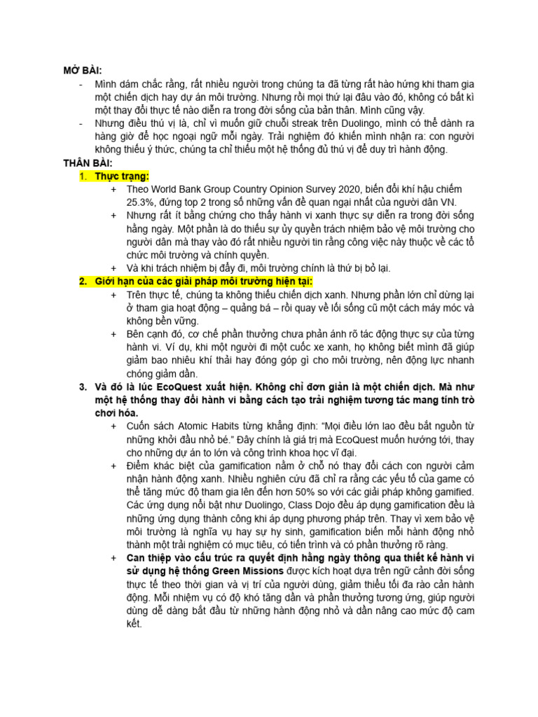 Cu C Thi - Talk Green Future | PDF
