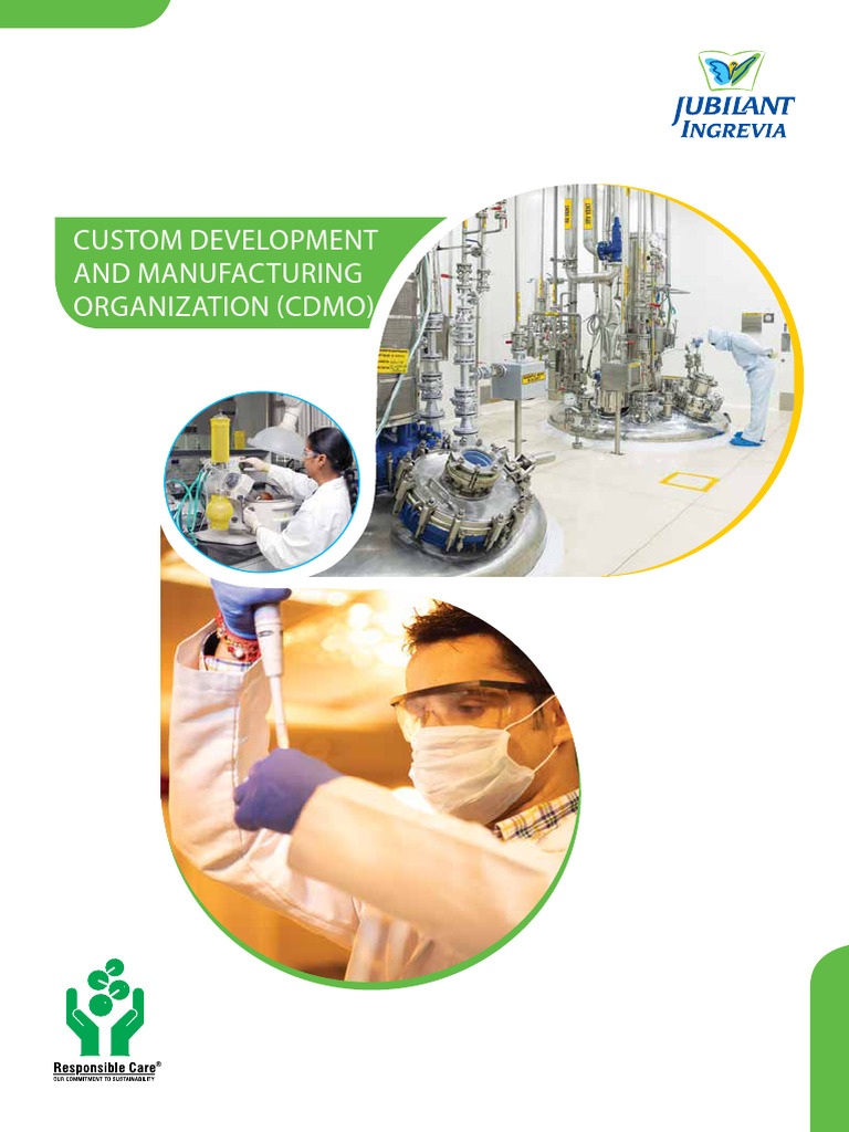 Jubilant Ingrevia CDMO Brochure | PDF | Chemistry