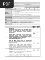 BCA 3rd Semester Syllabus 2025 PTU | PDF | Computer Network | Python ...