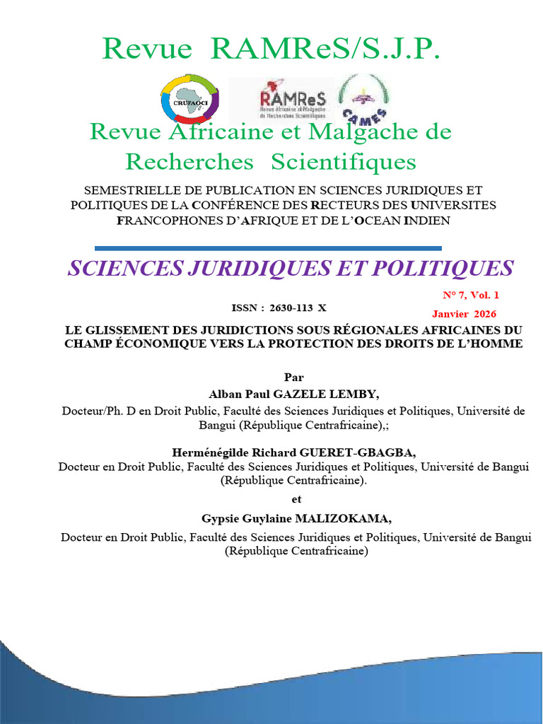 TAP Alban Paul GAZELE LEMBY Et AUTRES | PDF | Droits de l'homme | Justice
