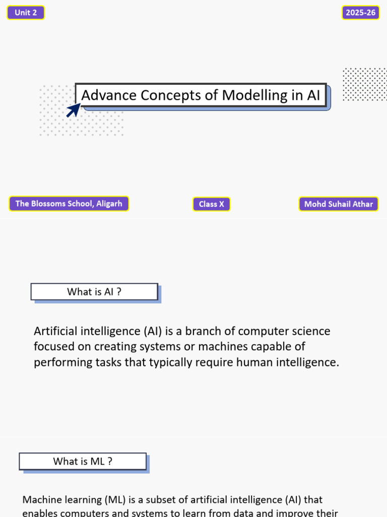 CH 02 Adv Concepts of Modelling 2 | PDF | Machine Learning | Artificial ...