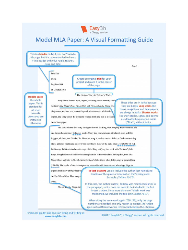 MLA Format | PDF