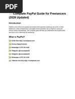 PPL Payment Method Form | PDF | Paycheck | Money