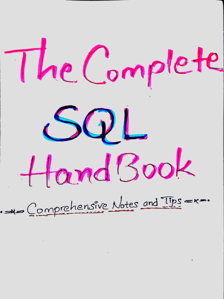 SQL Concept | PDF