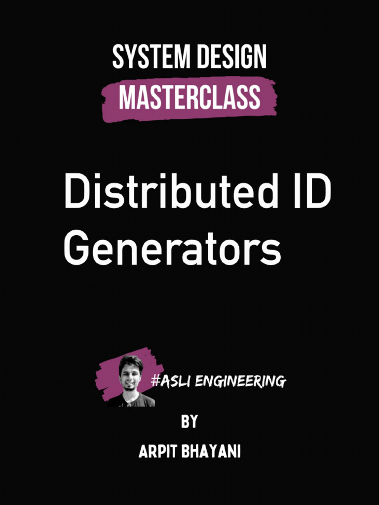 ID Generators | PDF