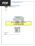 Grade 12 Formula Sheet | PDF