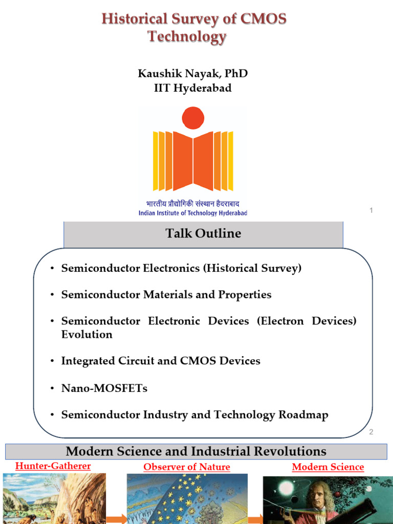 Historical Survey - CMOS Technology - K Nayak | PDF | Integrated ...