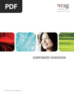 CSG Single View Overview | PDF | Internet Of Things | Cloud Computing