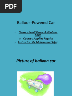 Balloon-Powered Car and Newton's Laws | PDF | Force | Newton's Laws Of ...