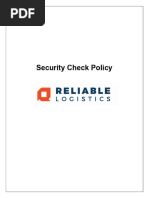Employee Bag Inspection Policy | PDF
