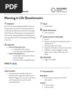 User Manual for Decision Regret Scale | PDF | Psychometrics | Psychology