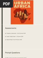 De Blij's Sub-Saharan African City Model | PDF