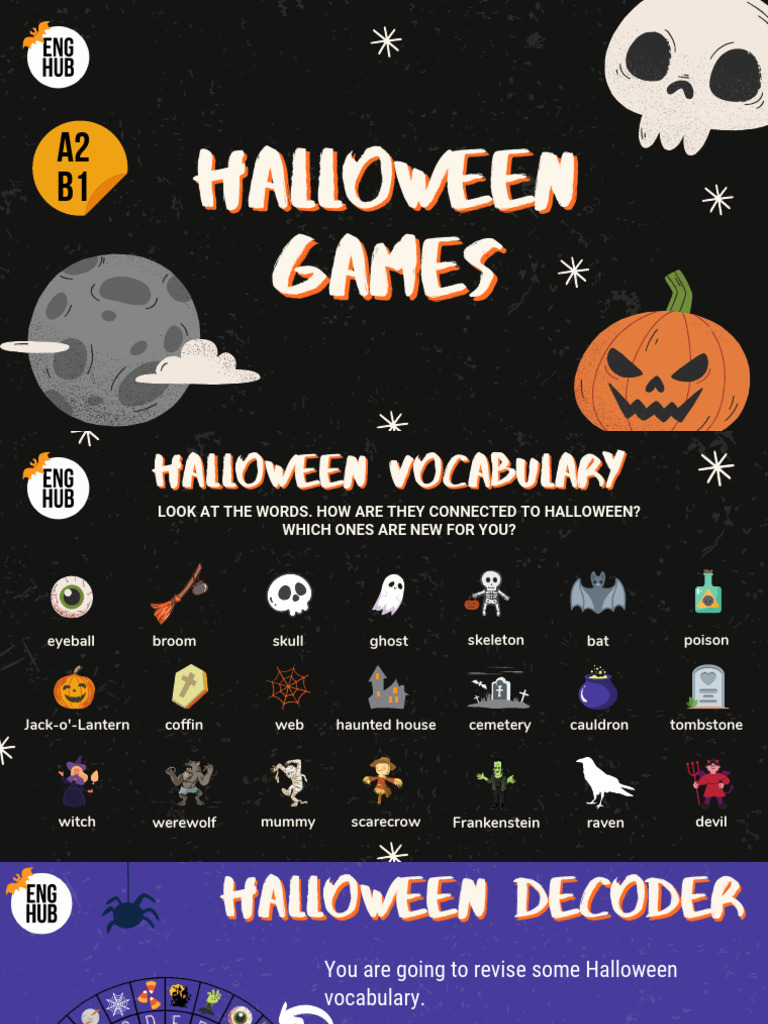 A2 Halloween Games | PDF | Halloween