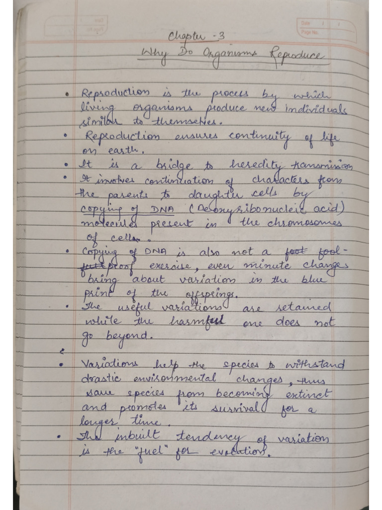 Why Do Organisms Reproduce | PDF