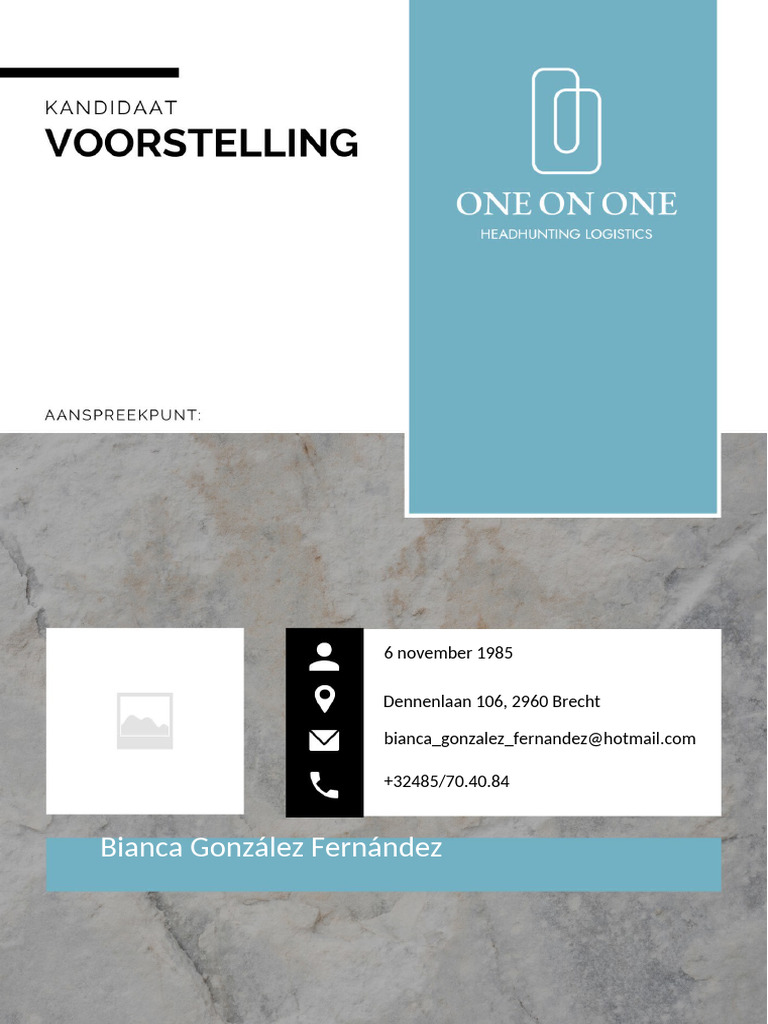 TEMPLATE_NL - Bianca González Fernández | PDF