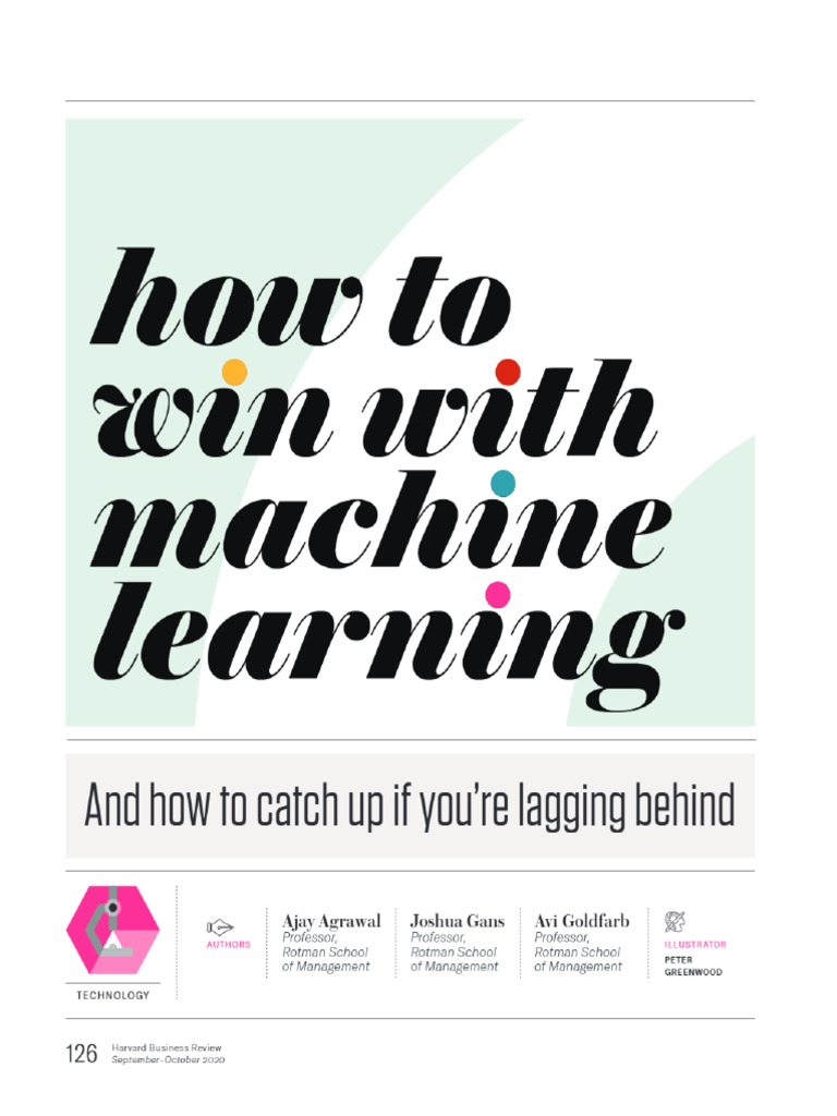 How to Win With Machine Learning. - EBSCO | PDF