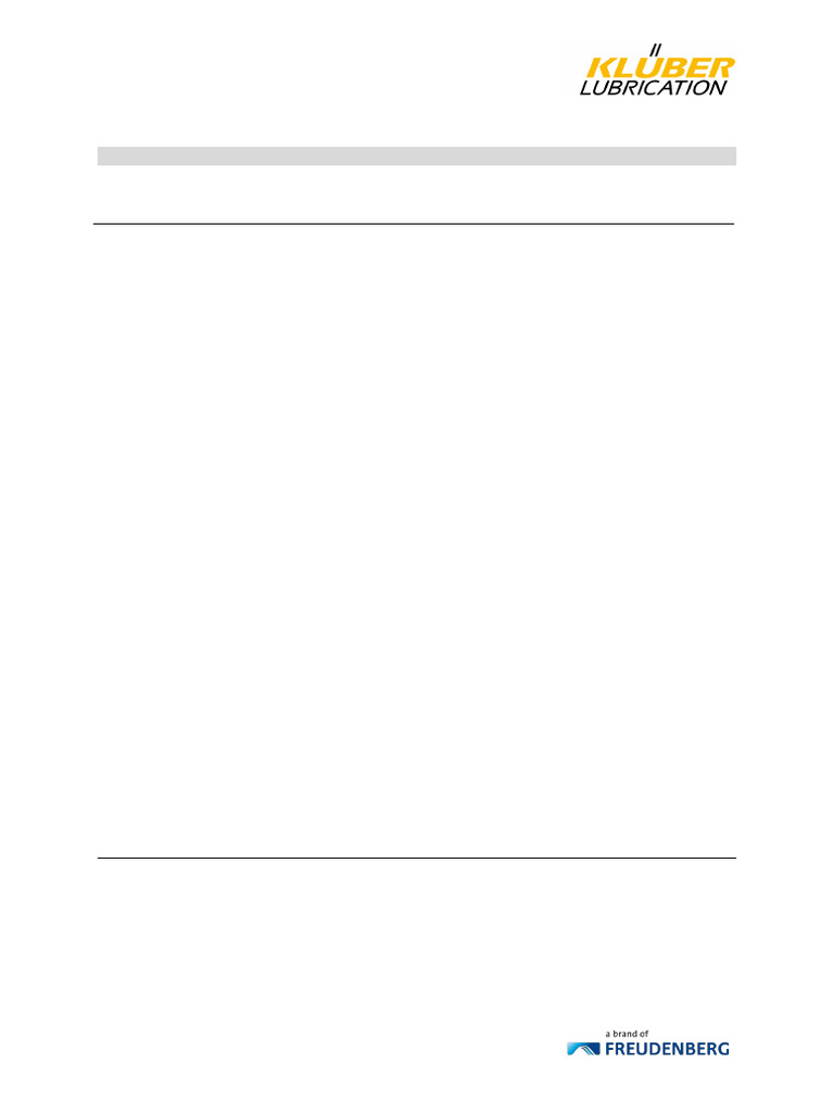 SDS Klueber Summit FG Elite 68 050183 BR PT | PDF | Toxicidade ...