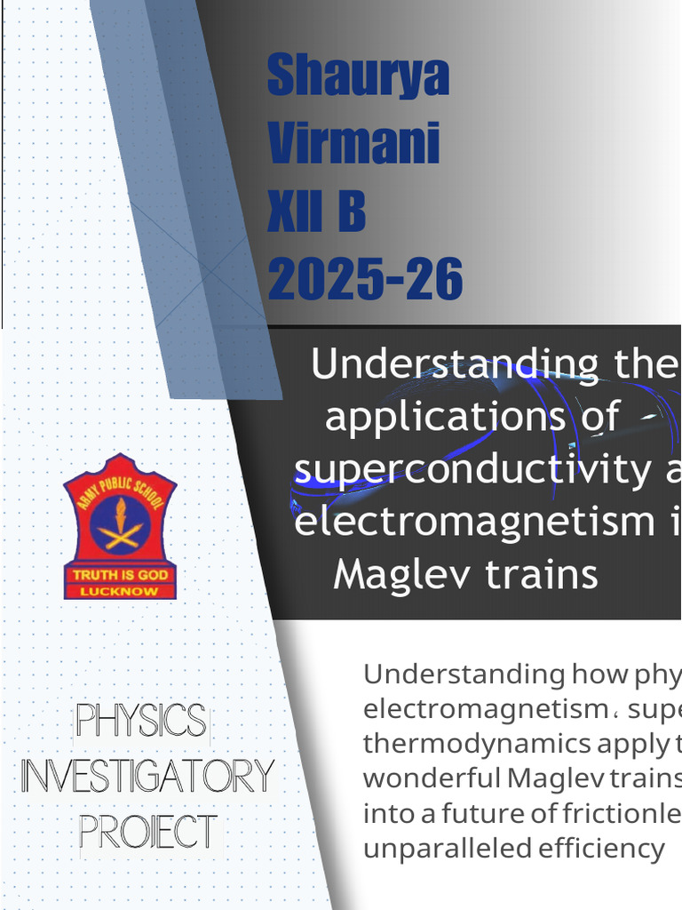 Phy Investigatory Project Full PDF | PDF | Electromagnetic Induction ...