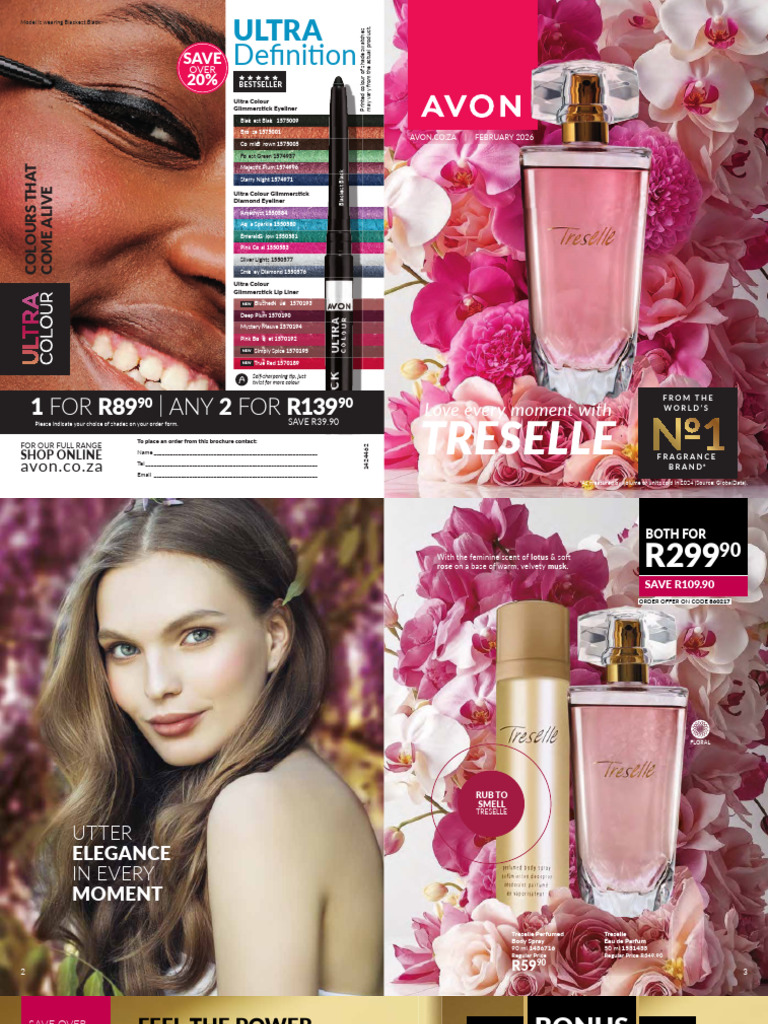 Avon C2 February 2026 Brochure | PDF | Perfumery | Odor