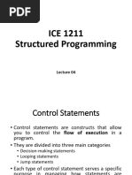 Conditional Statements in Pseudocode | PDF