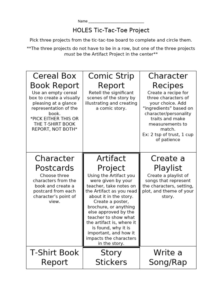 Tic Tac Toe Project | PDF | Comics | Books