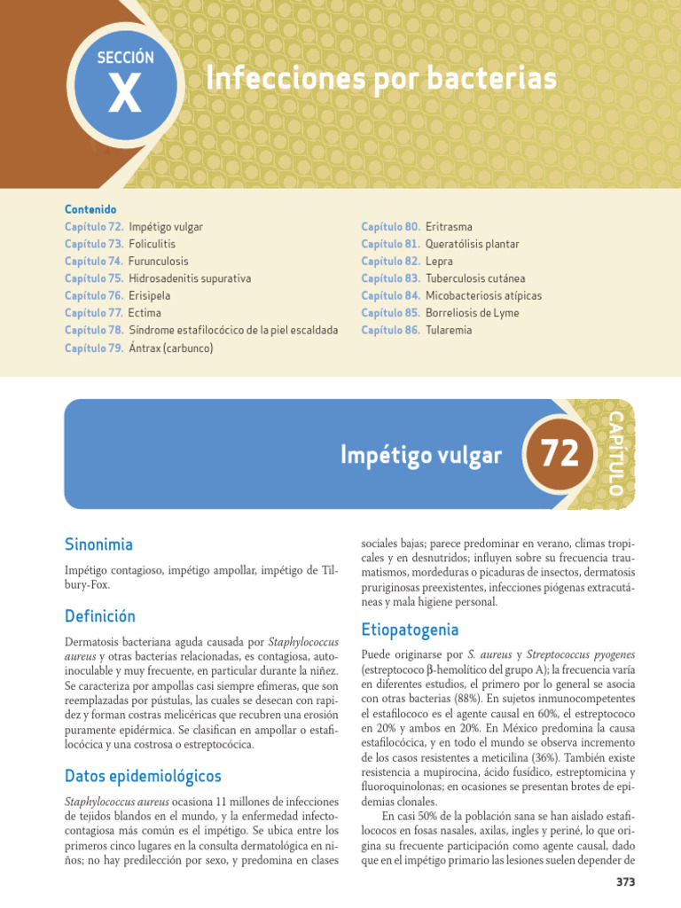 IMpetigo Derma | PDF | Staphylococcus Aureus | Especialidades Medicas