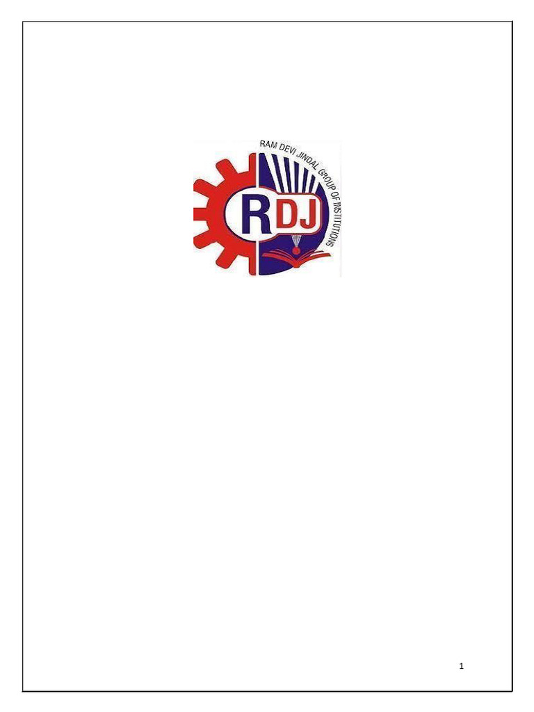 Front Page Format of File | PDF