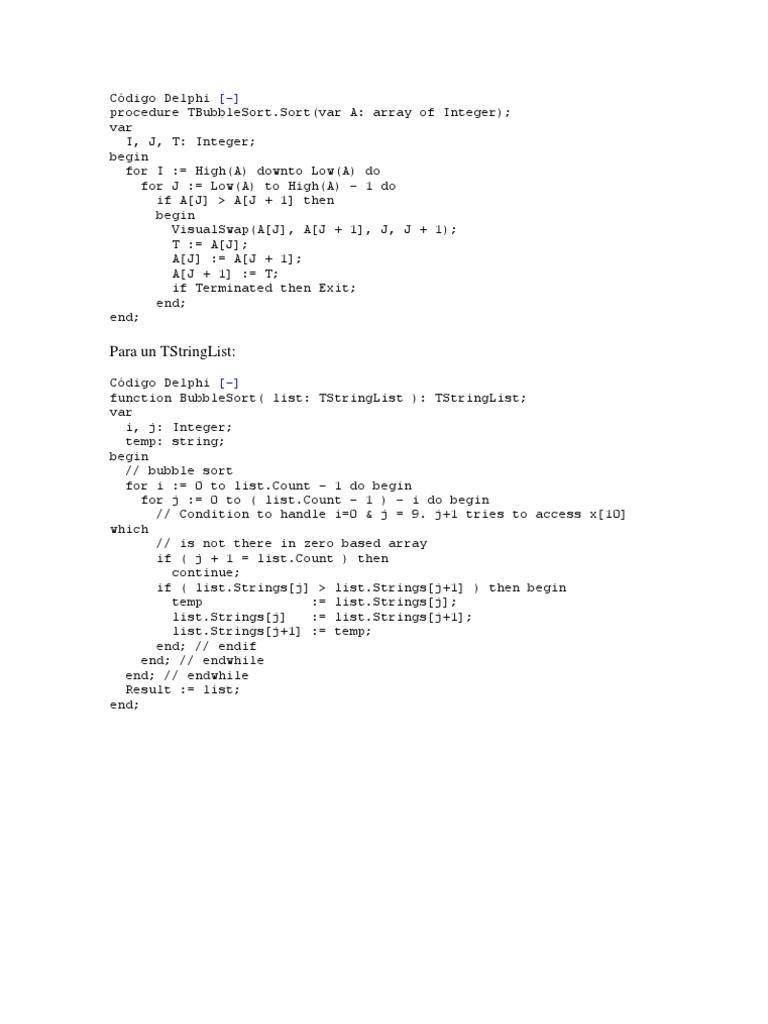 Código Delphi | PDF