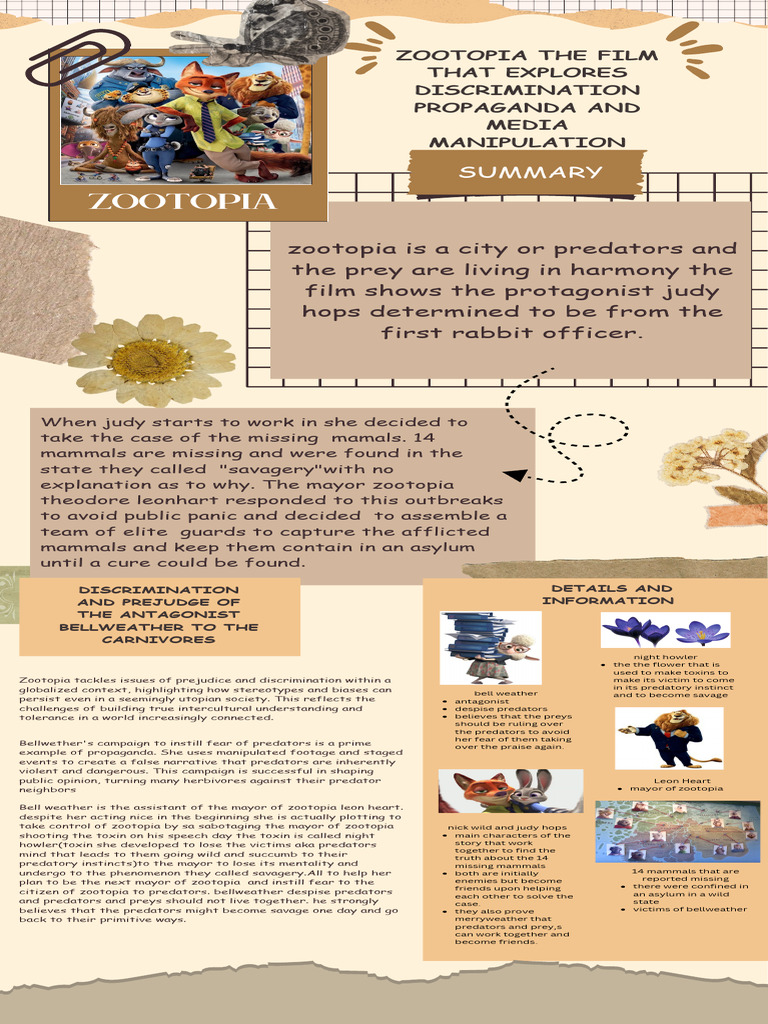 Template Movie Info Graph | PDF | Predation | Prejudices