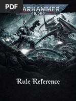 Warhammer 40K 10th Edition Cheat Sheet | PDF | Battles | Conflicts