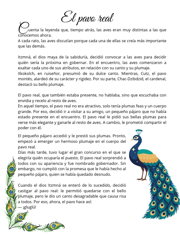 El Pavo Real C | PDF