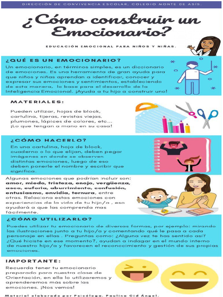 Descripción Emocionario Semana4 ME MAO | PDF
