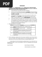 Aadhaar Self-Declaration for DoB Update | PDF