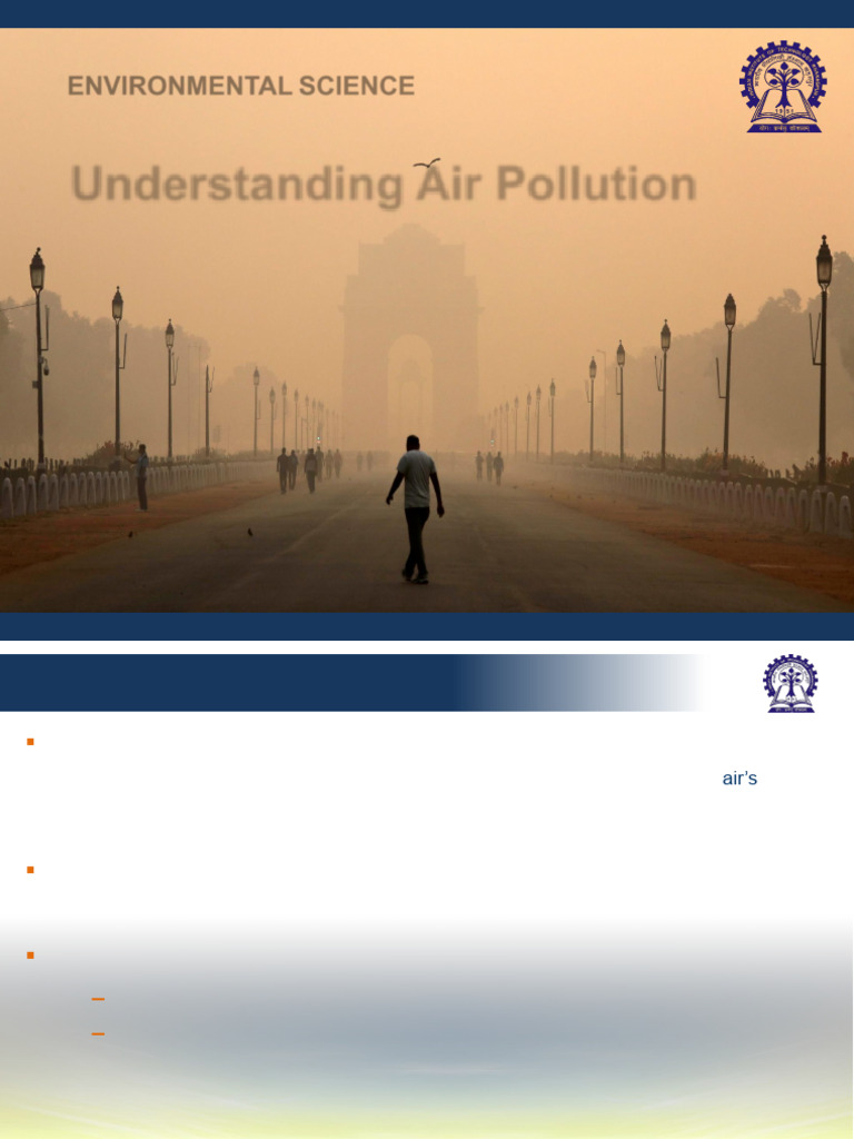 Understanding Air Pollution | PDF | Ozone Depletion | Air Pollution