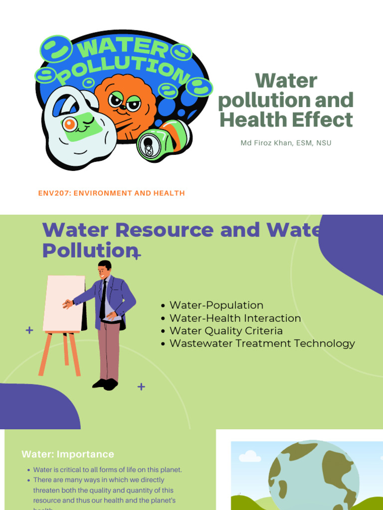 ENV207.1.Lecture Note6 Water Pollution Notes Spring2023 | PDF | Sewage ...