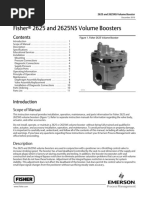 Fisher 2625, 2625SST, and 2625NS Volume Boosters: Scope of Manual | PDF ...