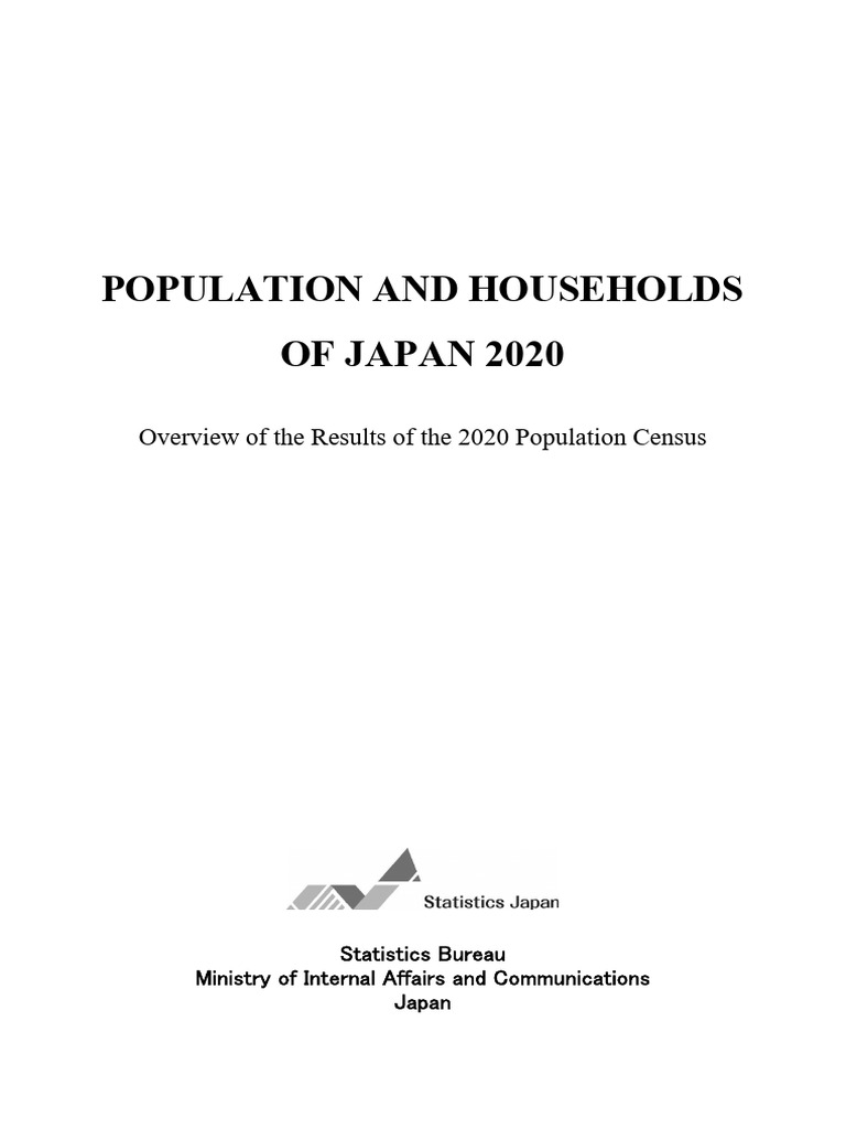 Japan | PDF | Census | Economies