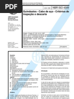 NBR 13541-1 - Linga de Cabo de Aço - Requisitos e Ensaios | PDF | ISO 9000