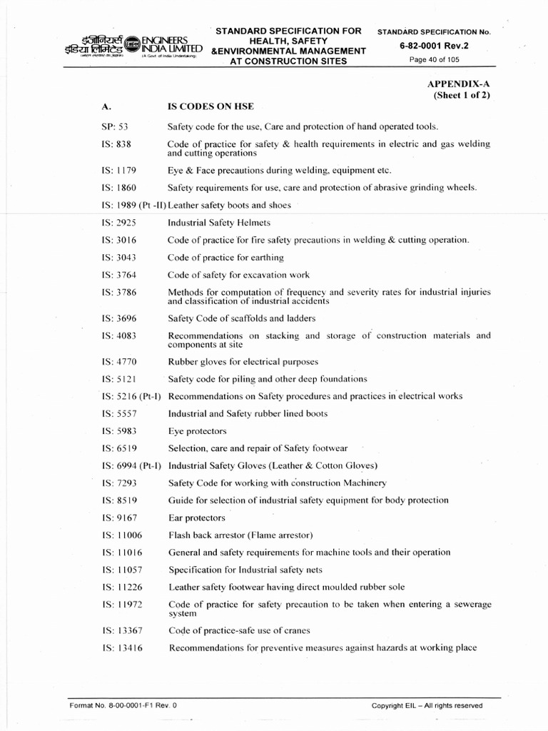 Is Codes Hse | PDF