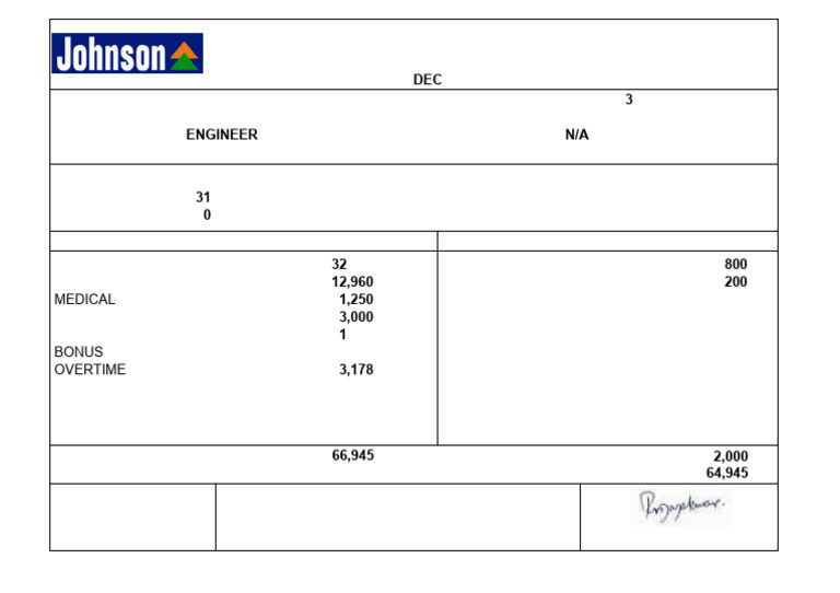 Payslip Dec | PDF