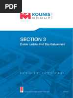 Cable Ladder Fittings and Specifications | PDF | Screw | Galvanization