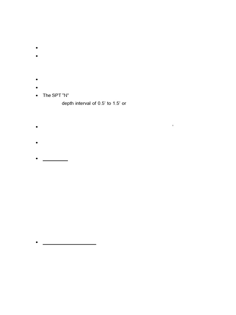 Standard Penetration Test | PDF