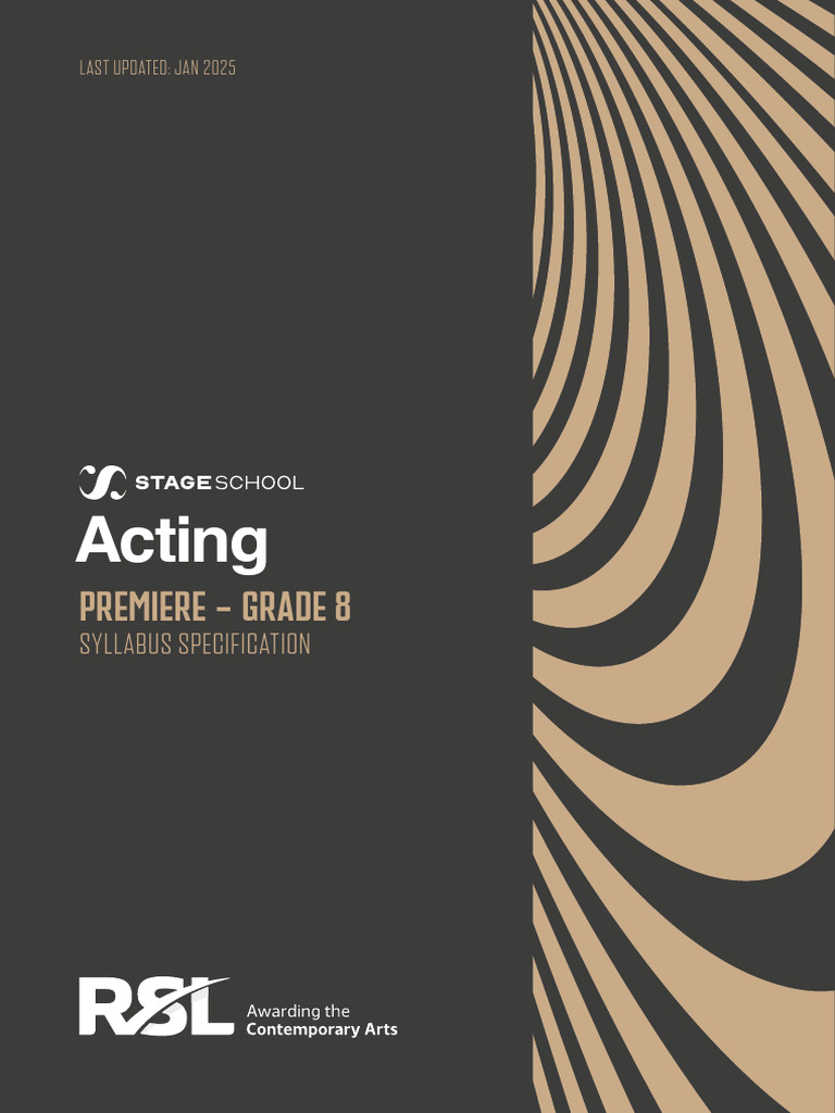 SS Spec Acting | PDF | Educational Assessment | Learning