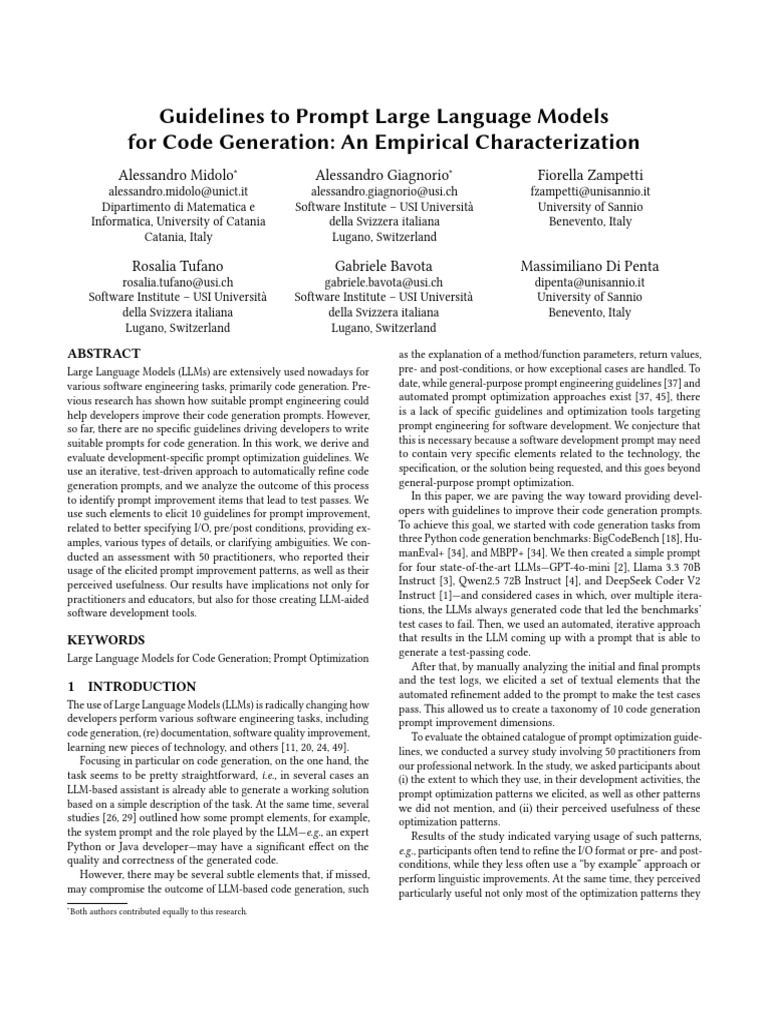 Guidelines To Prompt Large Language Models | PDF | Computer Science ...