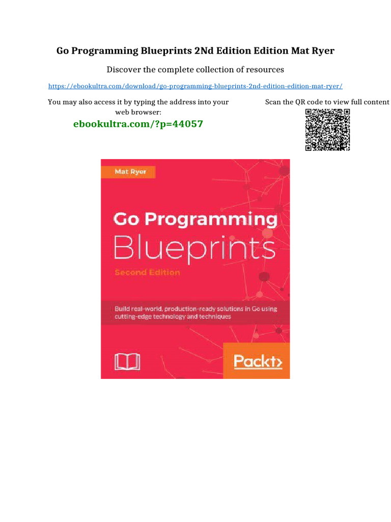 Go Programming Blueprints 2nd Edition Edition Mat Ryer download full ...