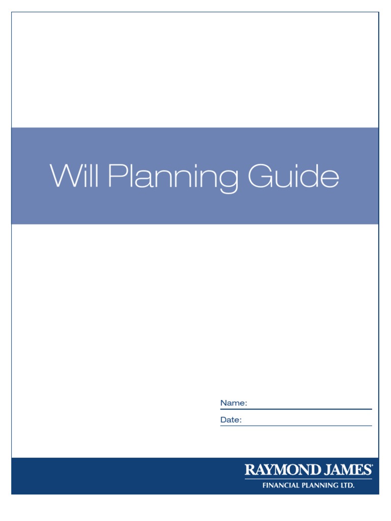 Will Planning Guide | PDF | Insurance | Mortgage Loan