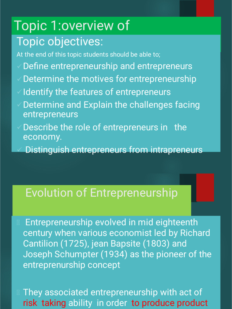 Entrepreneurship Notes 1 1 | PDF | Entrepreneurship | Equity (Finance)