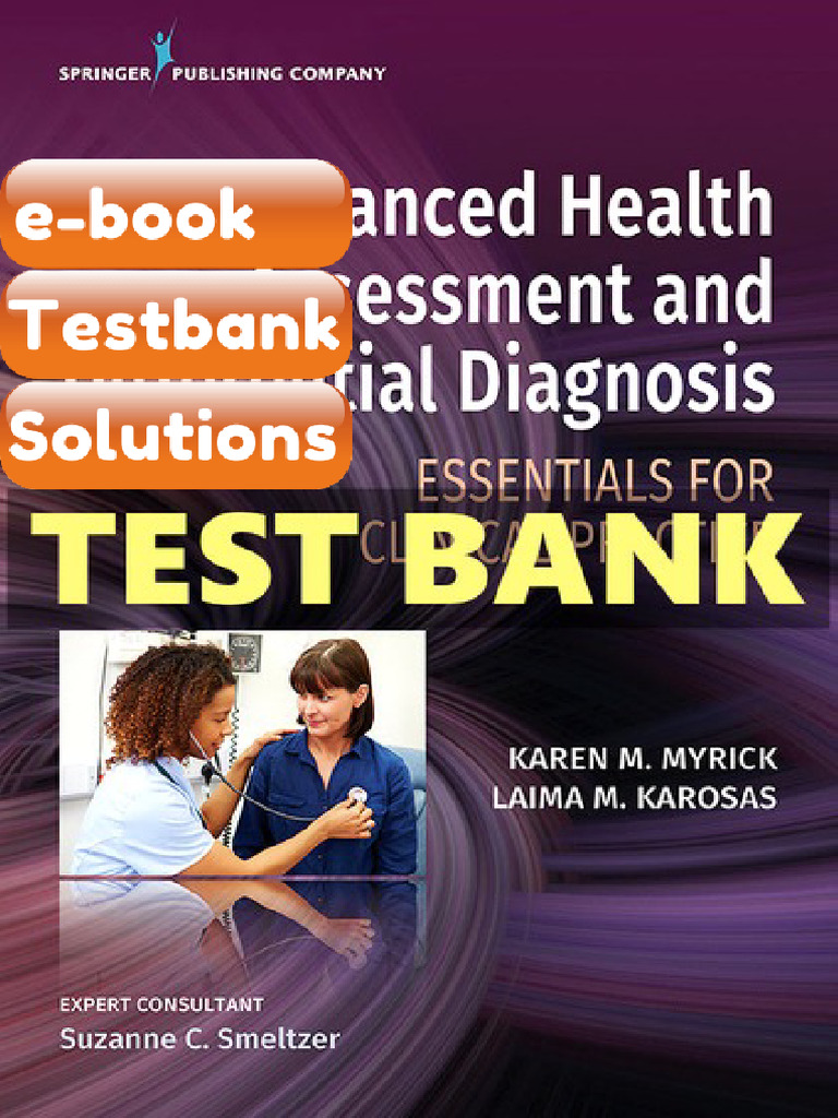 Ebook & Testbank Advanced Health Assessment and Differential Diagnosis ...