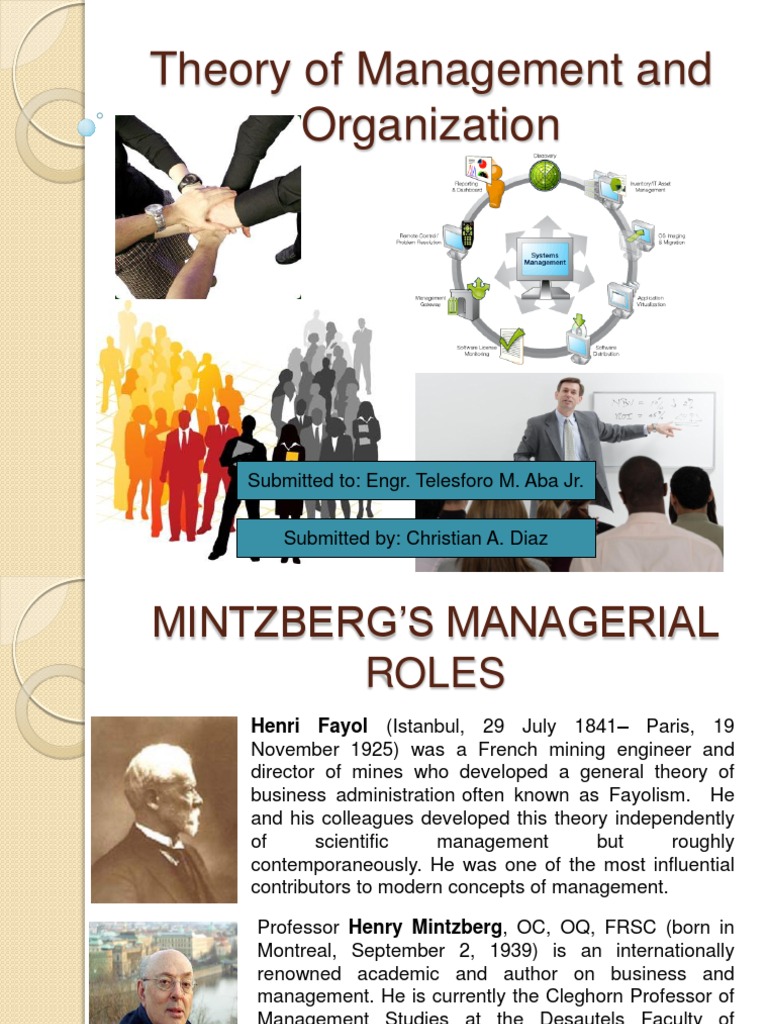 Theory of Management and Organization | PDF | System | Systems Theory